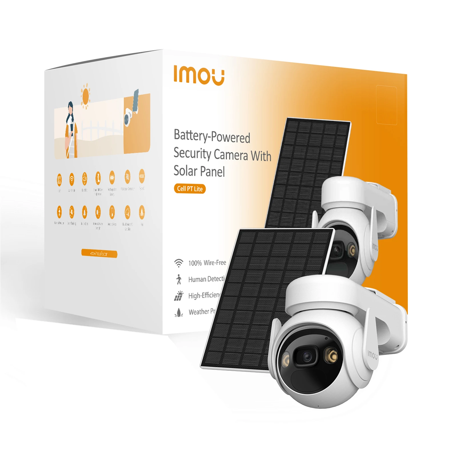 Caméra Imou WIFI 3mp Type C - KIT-IPC-K9EP-3T0WE